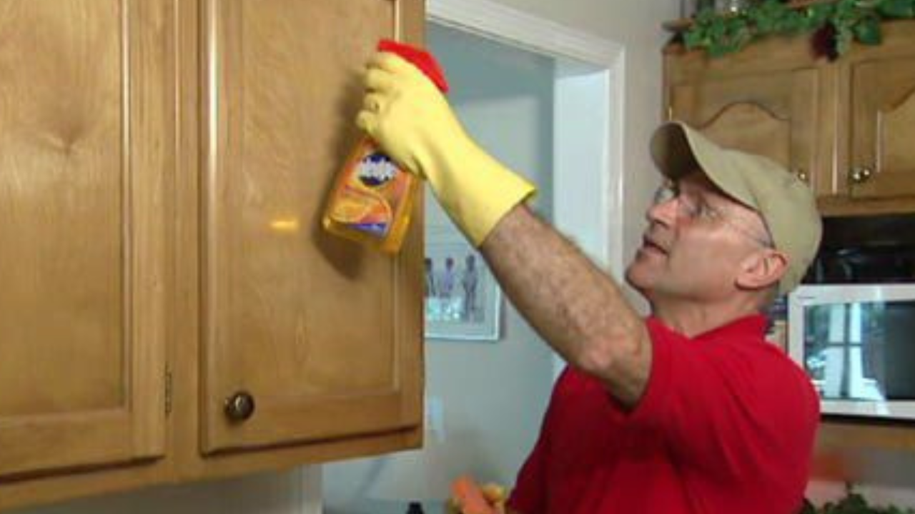 4 Tips to Remove Grease from Kitchen Cabinets - Jokes Daddy