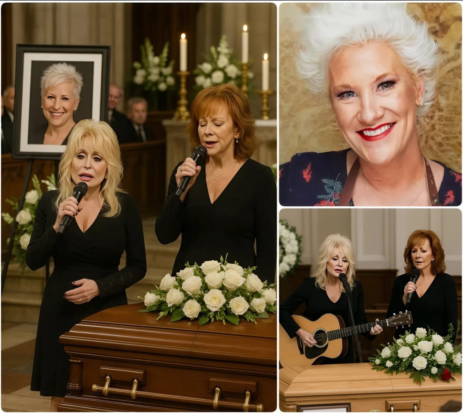 Dolly Parton and Reba McEntire Deliver Tearful Tribute at Anne Burrell ...