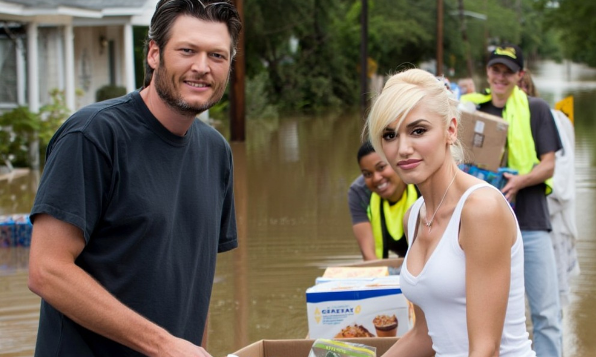 Blake Shelton and Gwen Stefani Step Up for Texas Their Emotional Visit ...